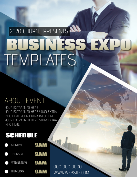 Copy of BUSINESS EXPO AD TEMPLATE | PosterMyWall