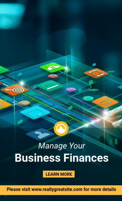 Business finance Template | PosterMyWall