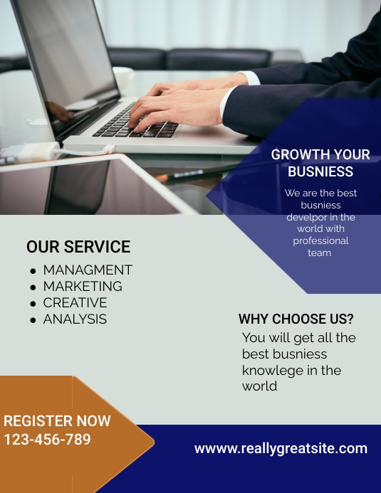 Copy of Business flyer, business ad for jobs free pos | PosterMyWall