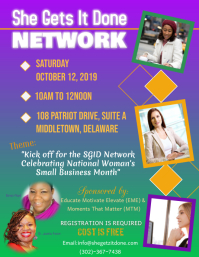 Women Business Conference Event Flyer Template | PosterMyWall