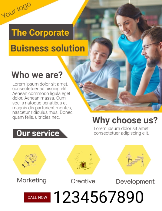 Business flyer Template | PosterMyWall