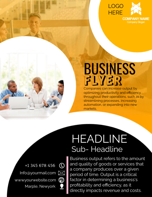 BUSINESS FLYER TEMPLATE | PosterMyWall