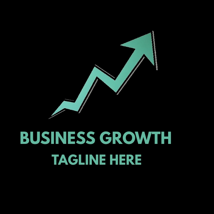 business growth logo Template | PosterMyWall
