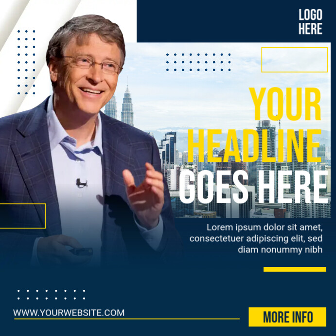 Business Headline Ads Template | PosterMyWall