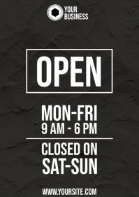Easter Open Hours Template | PosterMyWall