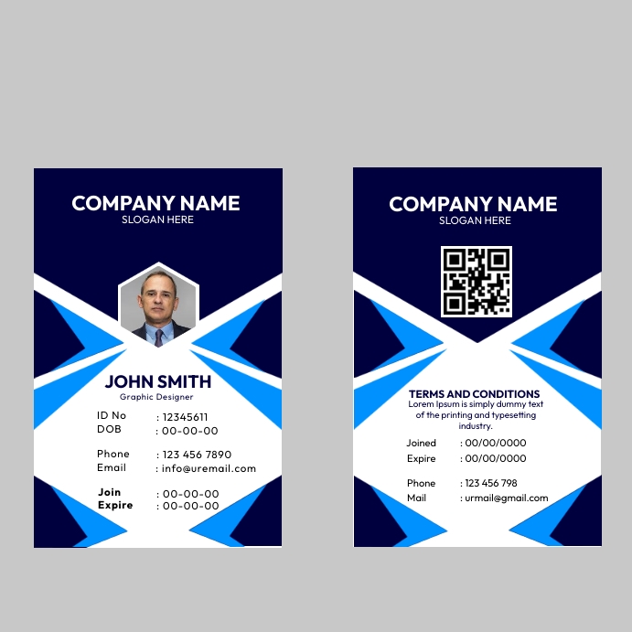 Business ID Card Template | PosterMyWall