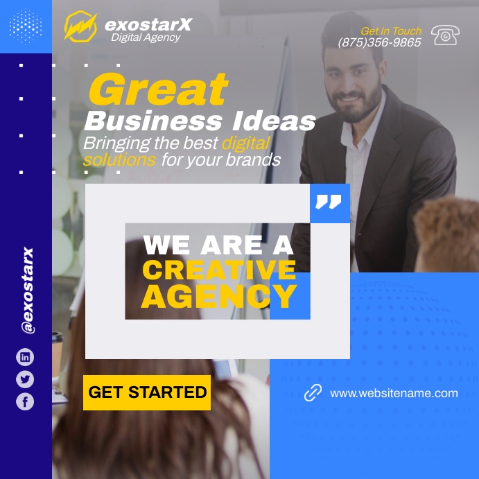 Business Idea Ads Template | PosterMyWall