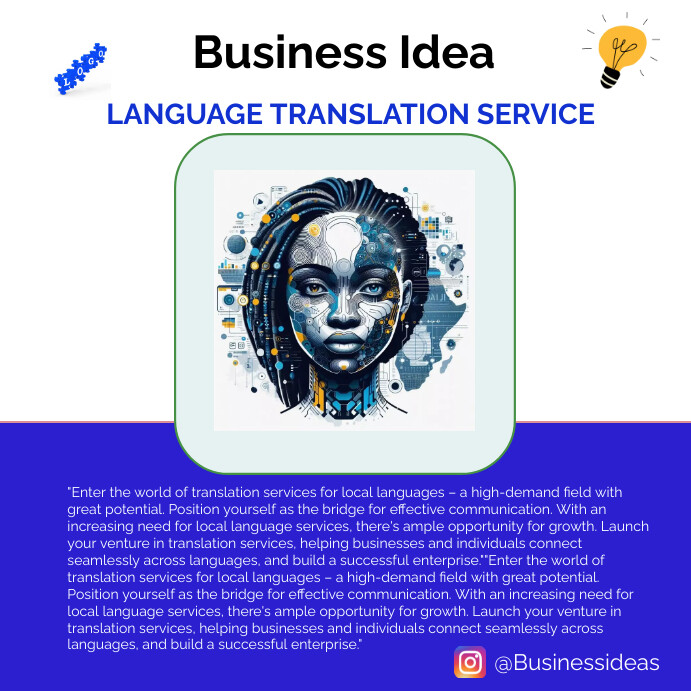 business idea Template | PosterMyWall