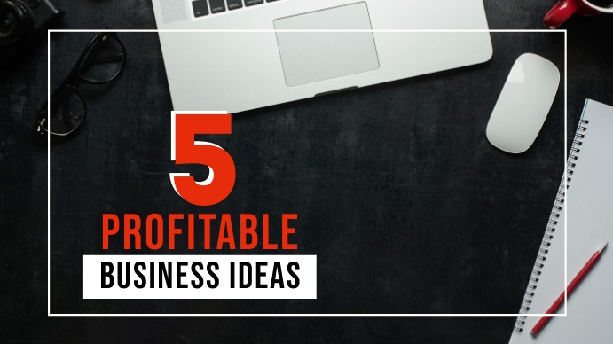 business ideas youtube thumbnail Template | PosterMyWall