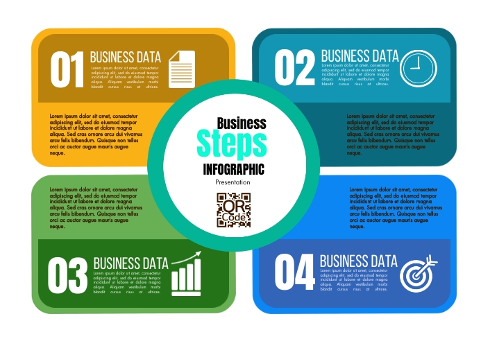 Business Infographics Process Chart Template | PosterMyWall