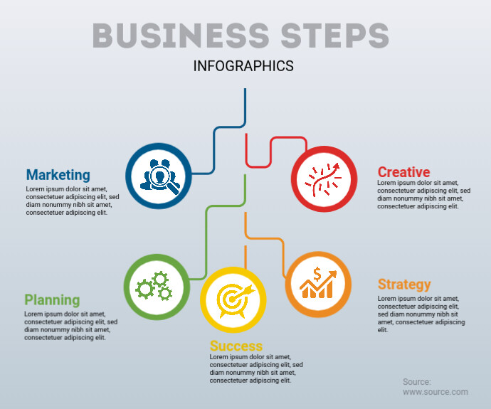 Business Infographics Template | PosterMyWall