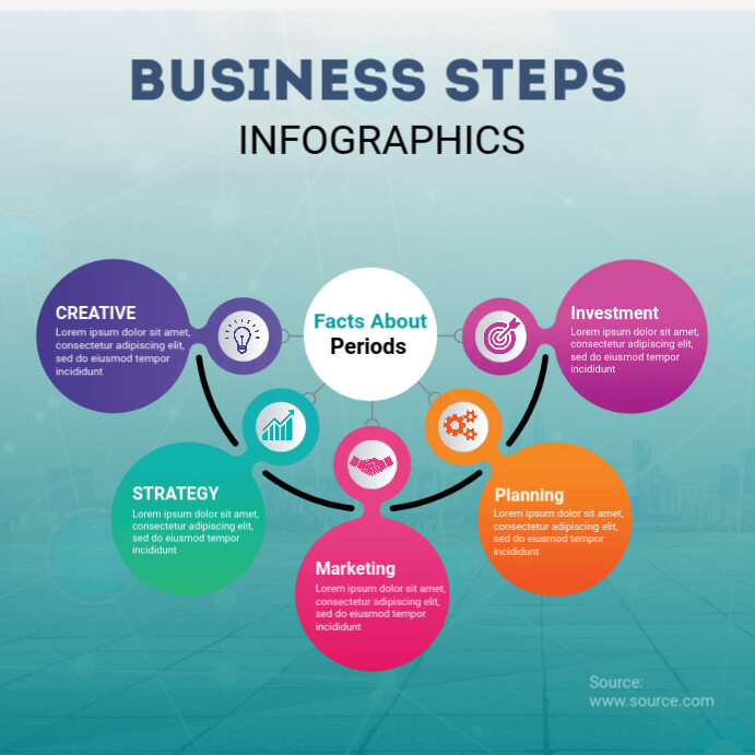 Copy of Business Infographics Template | PosterMyWall