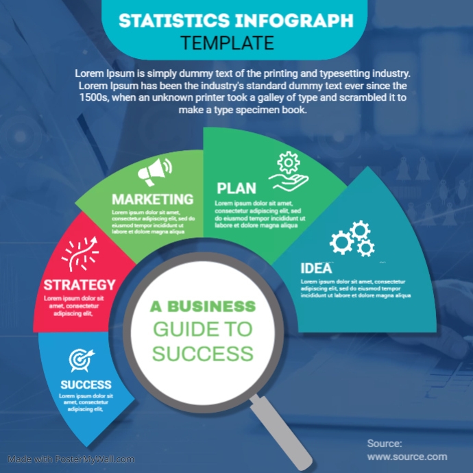Copy of Business Infographics Template | PosterMyWall