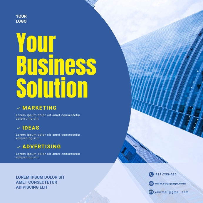 Business Instagram Post Template | PosterMyWall