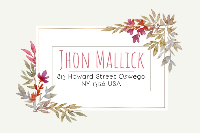 Business label card Template | PosterMyWall