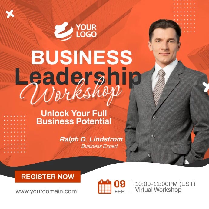 Business Leadership Workshop Instagram | PosterMyWall