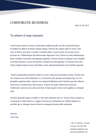 BUSINESS MARKETING letter head template | PosterMyWall