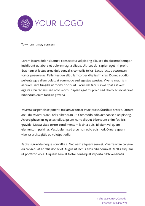 Plantilla de Cartas Comerciales | PosterMyWall