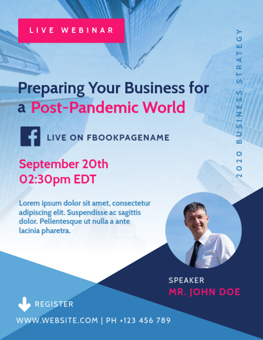 Copy of Business Live Webinar | PosterMyWall