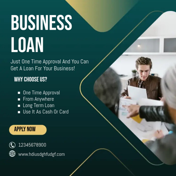 Plantilla de business loan | PosterMyWall