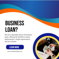 business loan Template | PosterMyWall