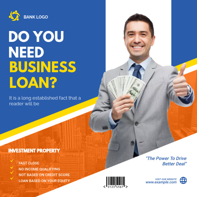 Copy of Business Loan | PosterMyWall