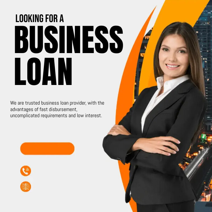 Business Loan Template | PosterMyWall