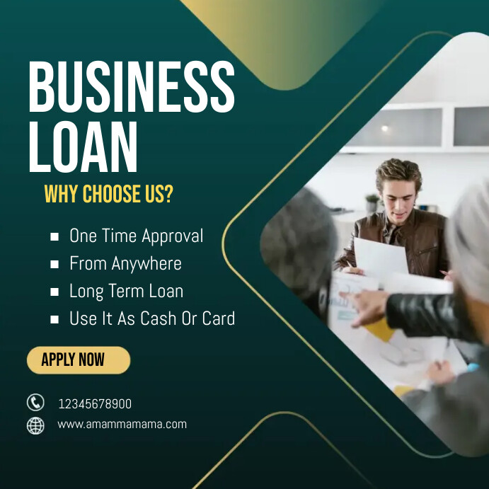 Copy of Business Loan | PosterMyWall