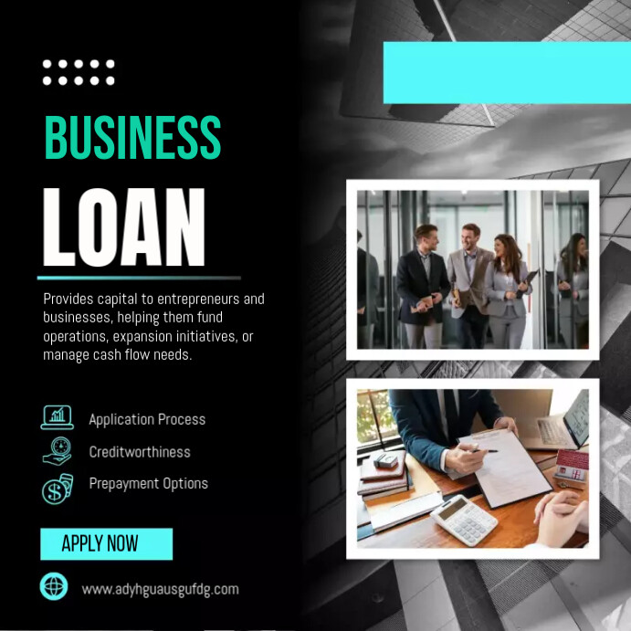 business loan Template | PosterMyWall