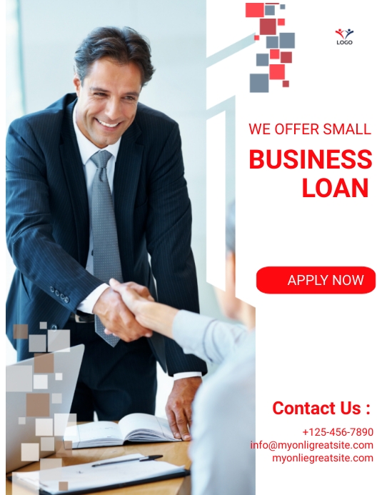 Business loan Template | PosterMyWall