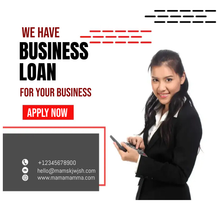 Copy of Business Loan template | PosterMyWall