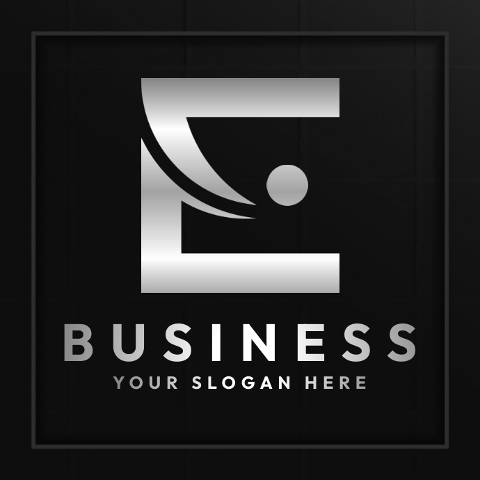 Business Logo Silver Template | PosterMyWall