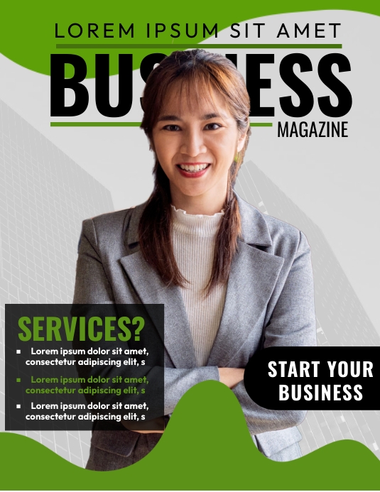 Copy of Business Magazine Cover Ads | PosterMyWall