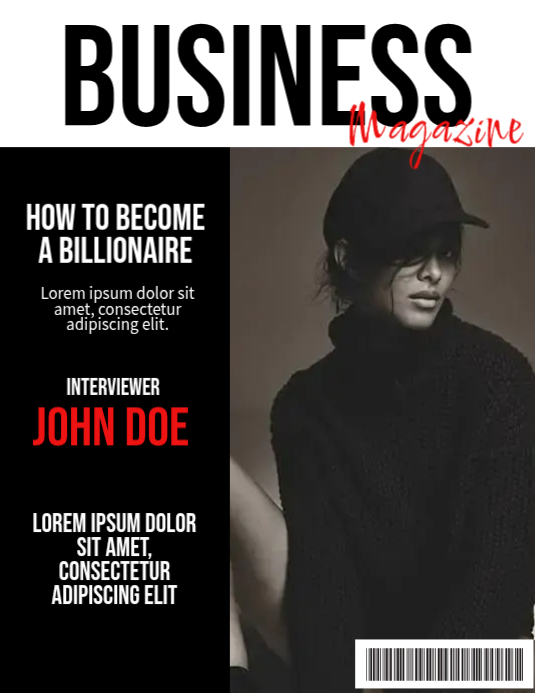 Business Magazine Cover Template | PosterMyWall