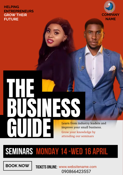 Business magazine Template | PosterMyWall