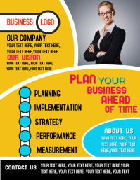Business Management Planning Strategy Flyer Poster Template | PosterMyWall