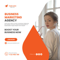 Business Marketing Agency Poster Template | PosterMyWall