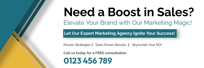 Sales And Marketing Banner
