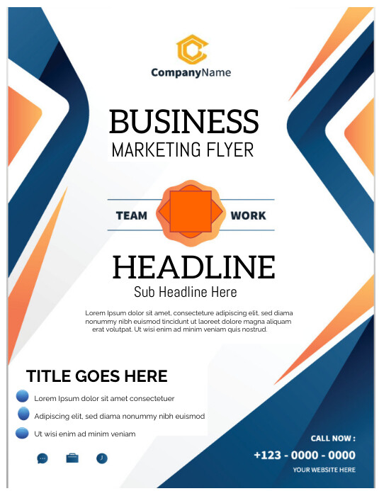 Business marketing flyer Template | PosterMyWall