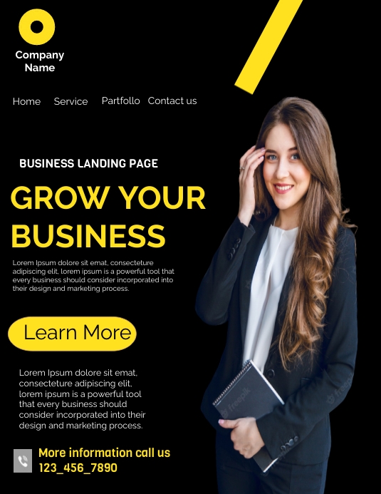 Plantilla de Business marketing flyer poster ads | PosterMyWall