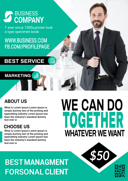 Business Marketing Template | PosterMyWall