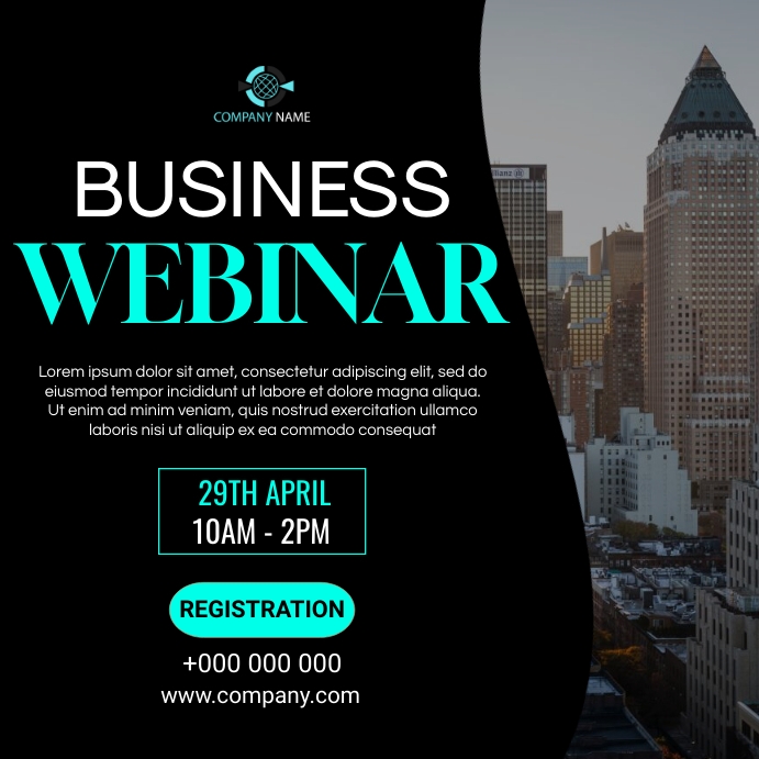 Business meeting Template | PosterMyWall