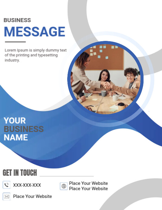 Business Message Ads Template | PosterMyWall