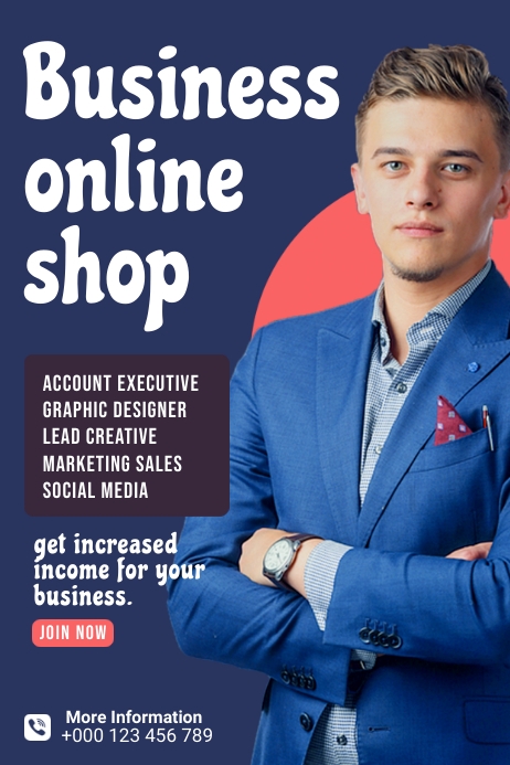 Business Online Template | PosterMyWall