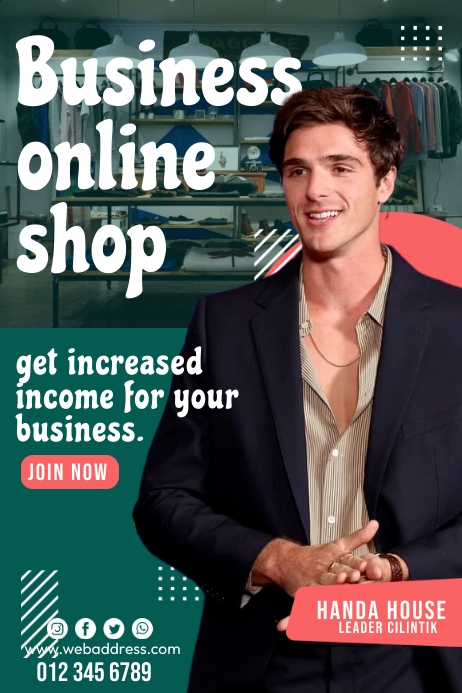 Copy of Business Online Shop | PosterMyWall