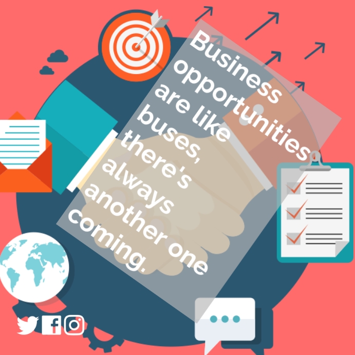 Business opportunities Template | PosterMyWall