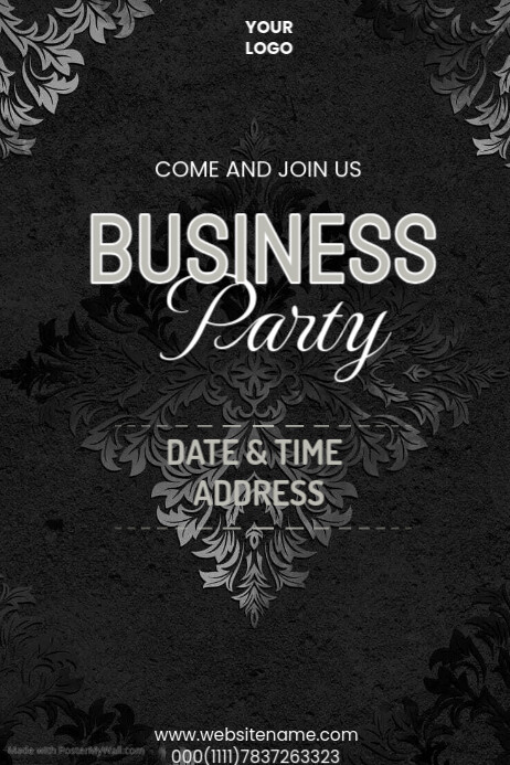 Plantilla de Business party poster | PosterMyWall