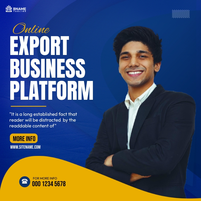 Business Platform Template | PosterMyWall