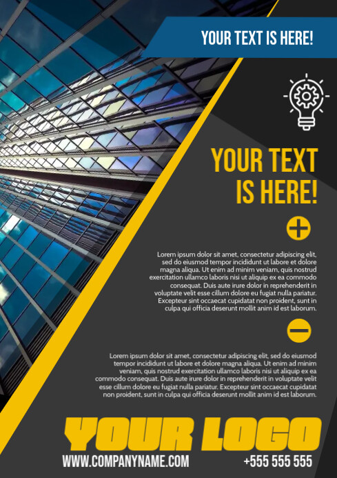 BUSINESS POSTER A4 Template | PosterMyWall