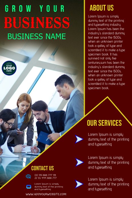 BUSINESS POSTER Template | PosterMyWall